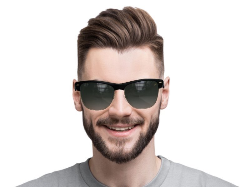 Ray ban clubmaster oversized store